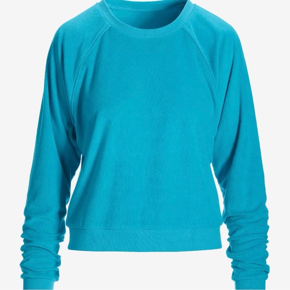 Boston Proper | Tops | Boston Proper Beach Terry Crew Neck Sweatshirt ...